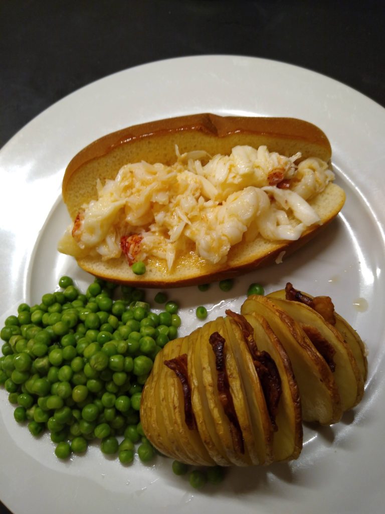 Lobster Rolls and HasselBack-to-School Potatoes – Ben's Day Wednesday